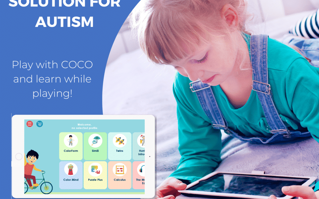 The application adapted for autistic children - Dynseo