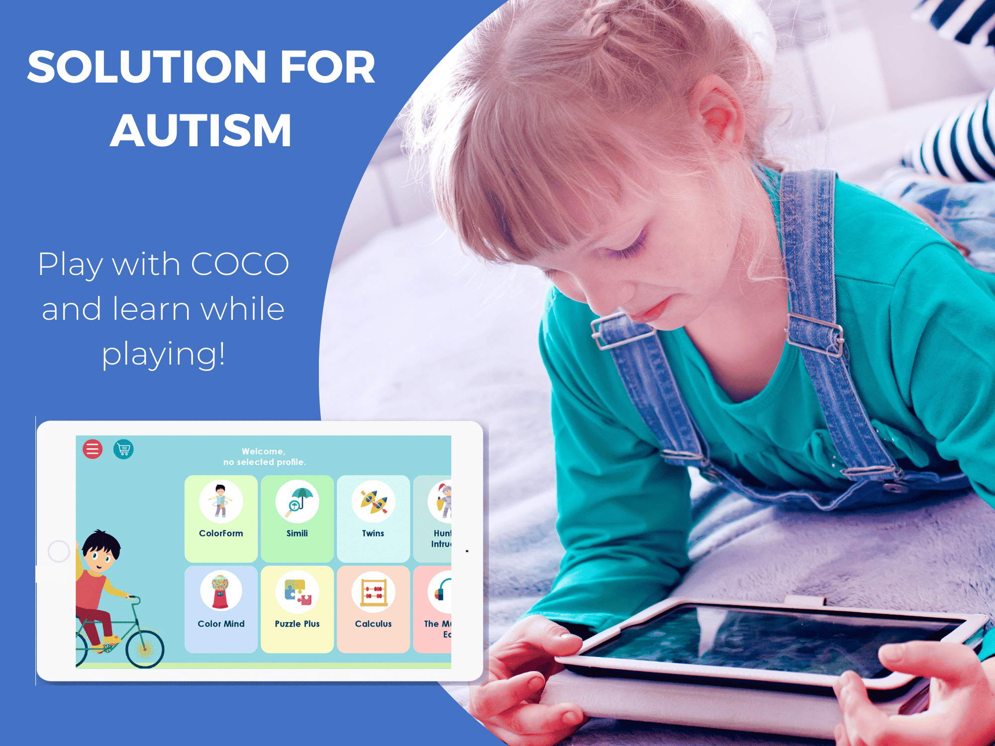 The application adapted for autistic children | DYNSEO