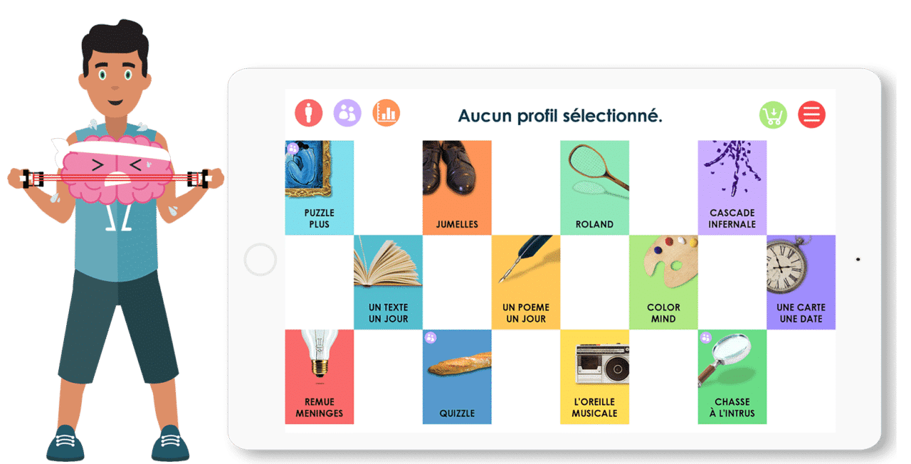 Le bilan orthophonique de l’adulte -DYNSEO, jeux de mémoire