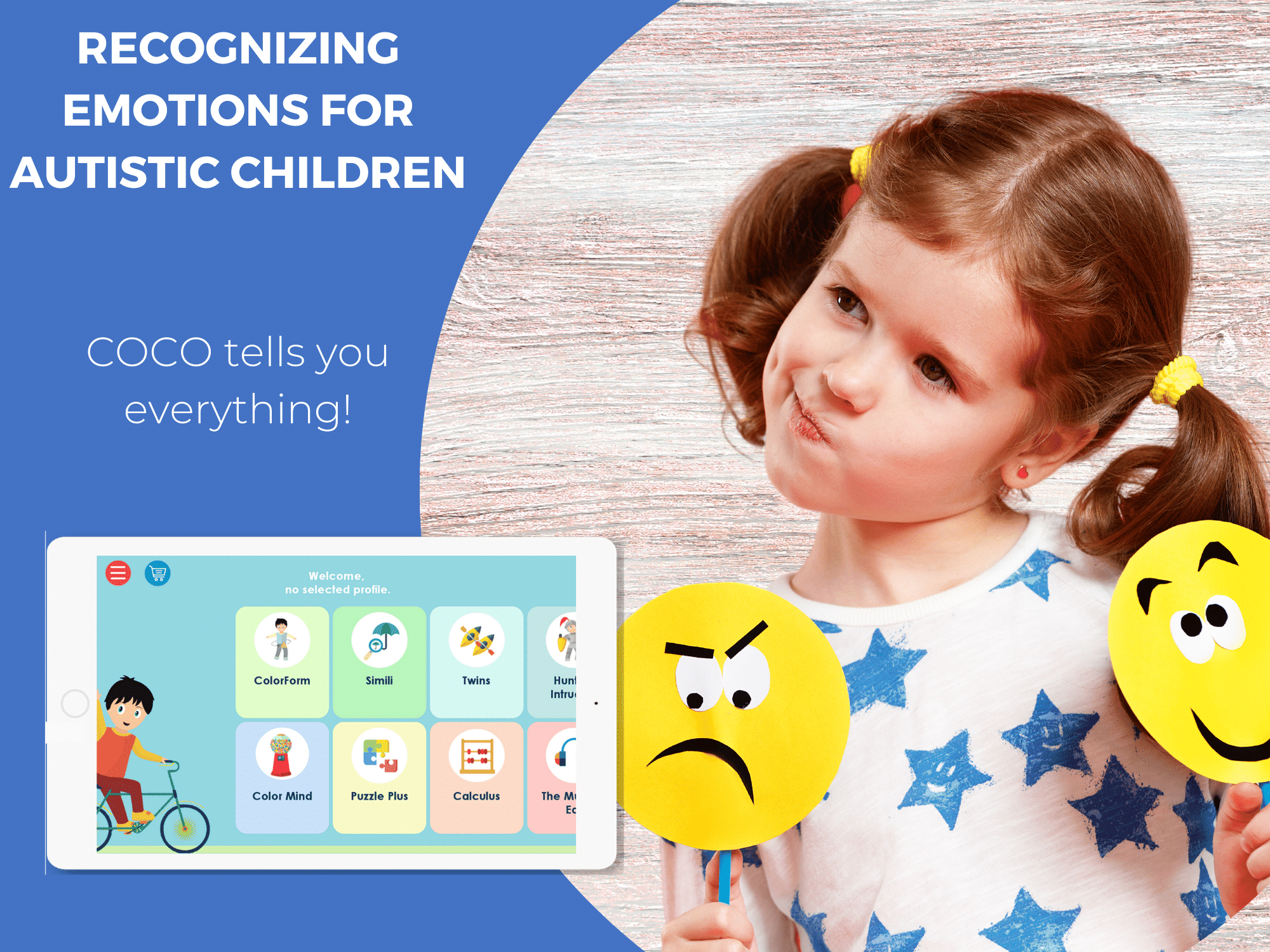 Steps to help a child with autism recognize his emotions | DYNSEO