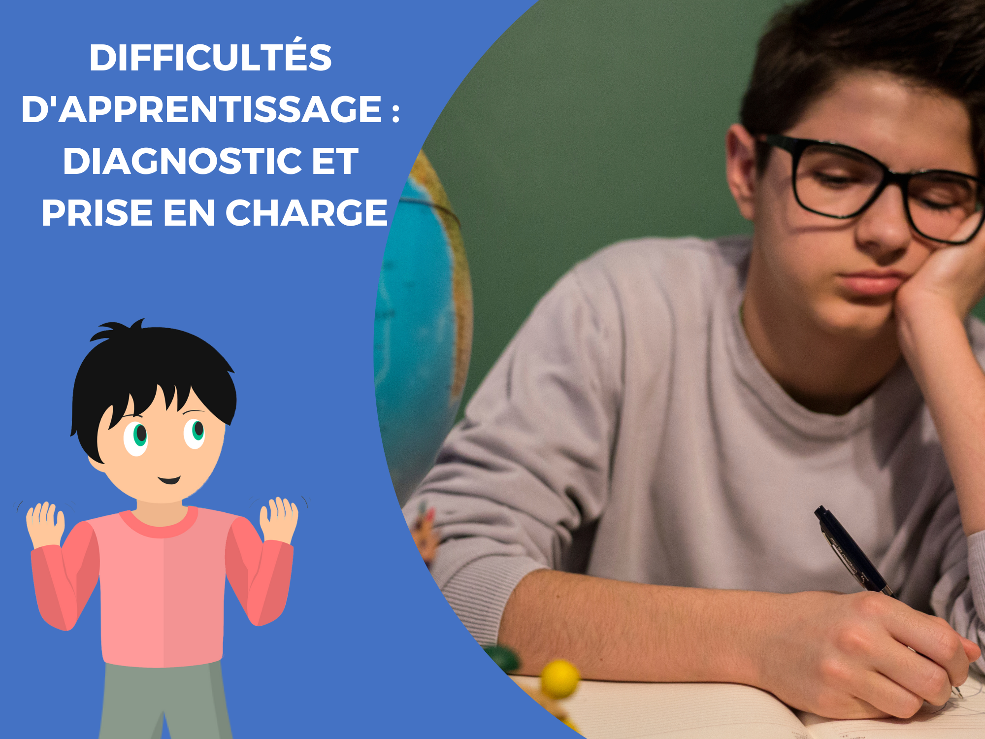 Difficultés d’apprentissage : diagnostic et prise en charge | DYNSEO