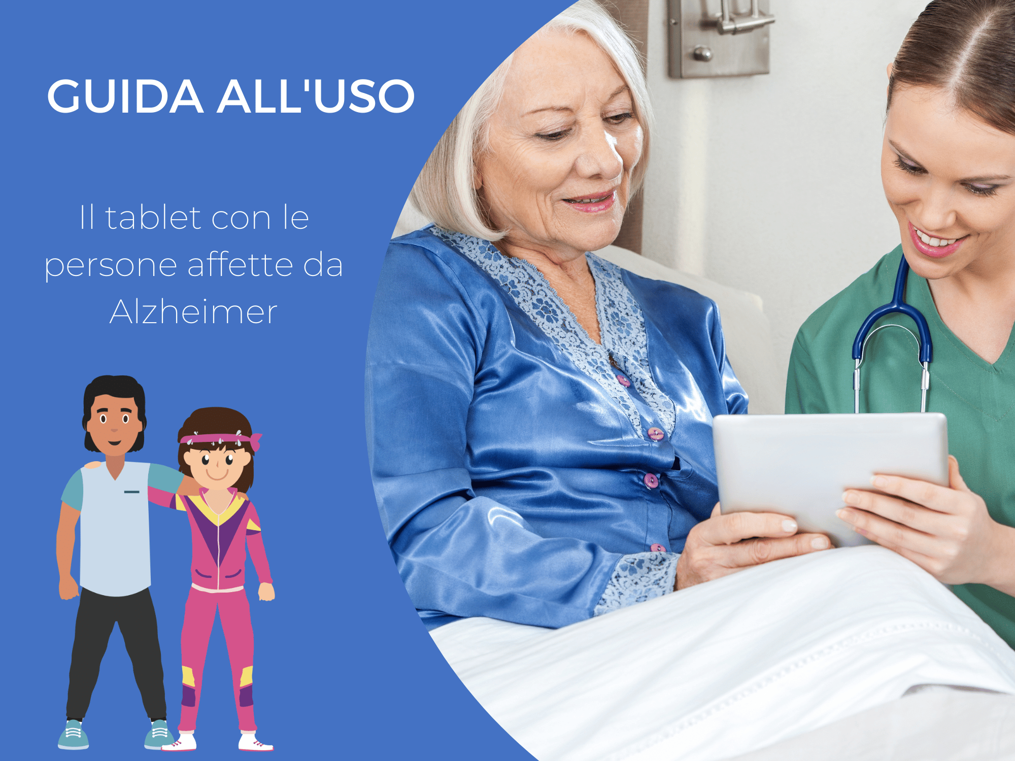 Guida all'uso del tablet per Alzheimer