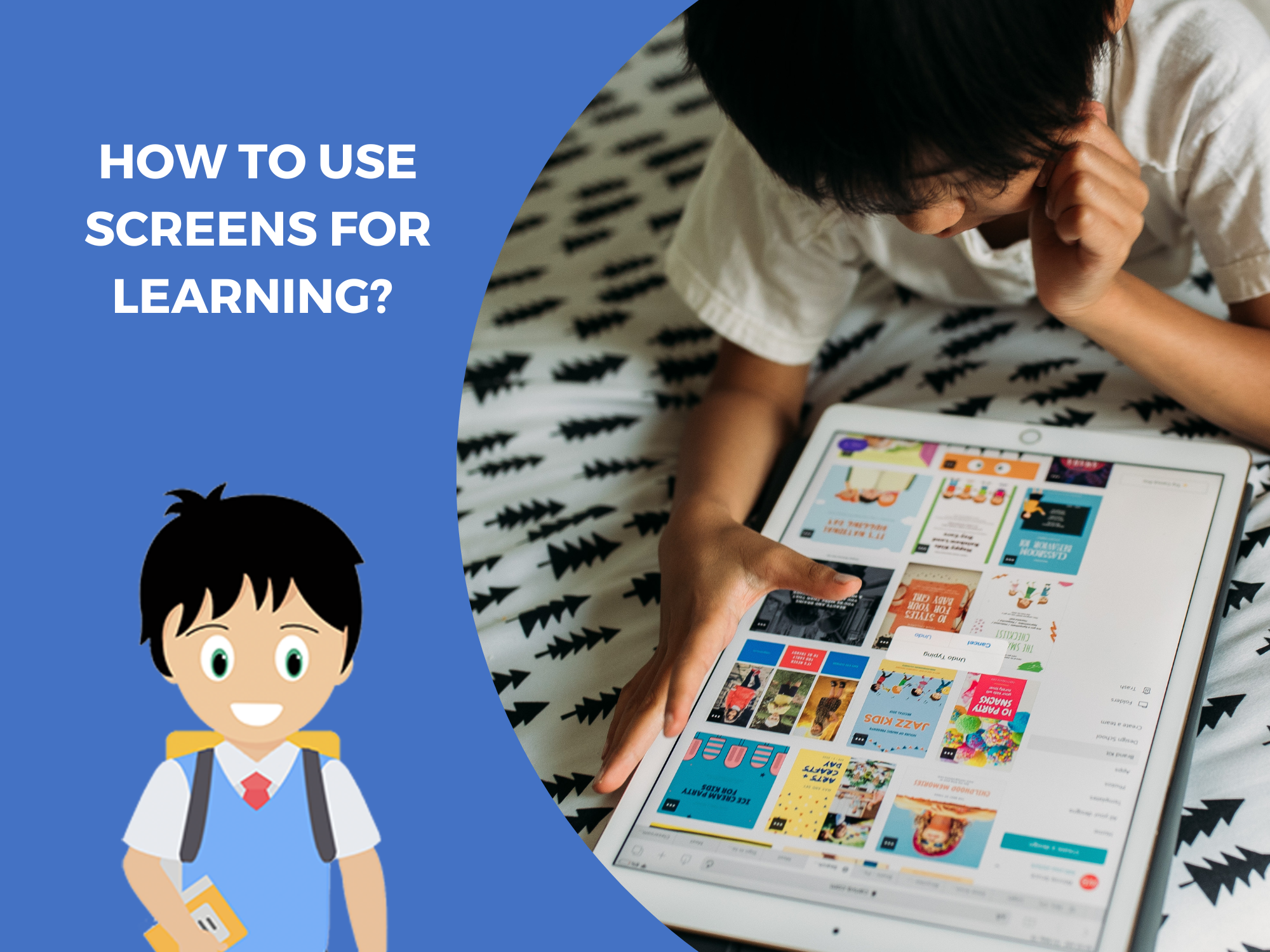 How to Effectively Utilize Screens for Learning Purposes