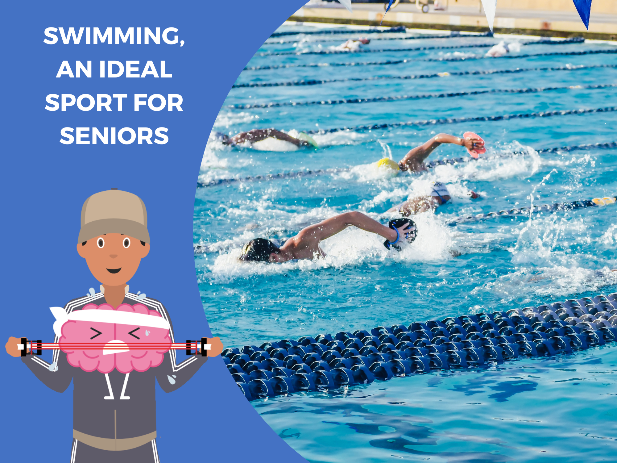 Swimming, an ideal sport for seniors | DYNSEO