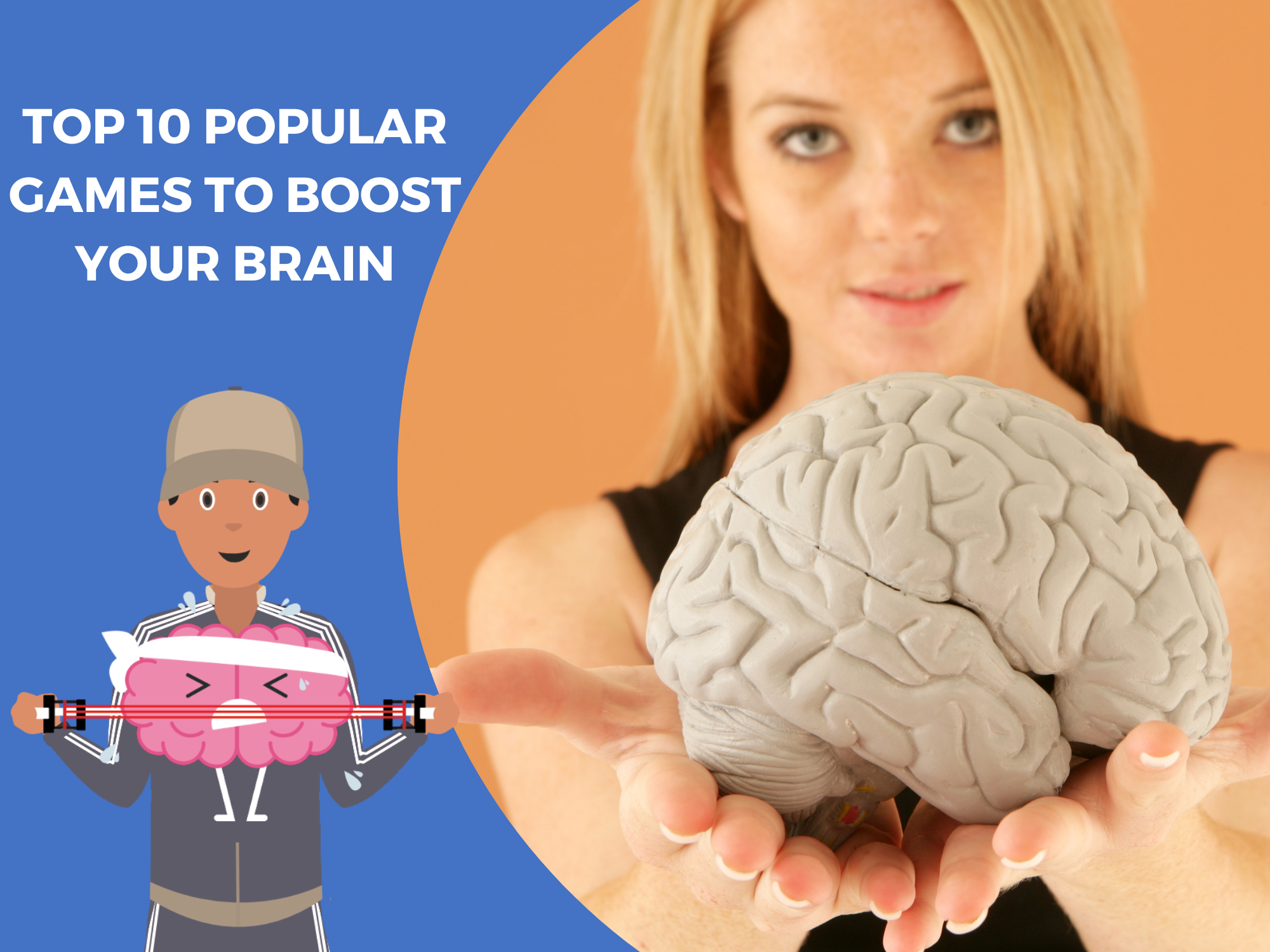 Top 10 popular games to boost your brain | DYNSEO