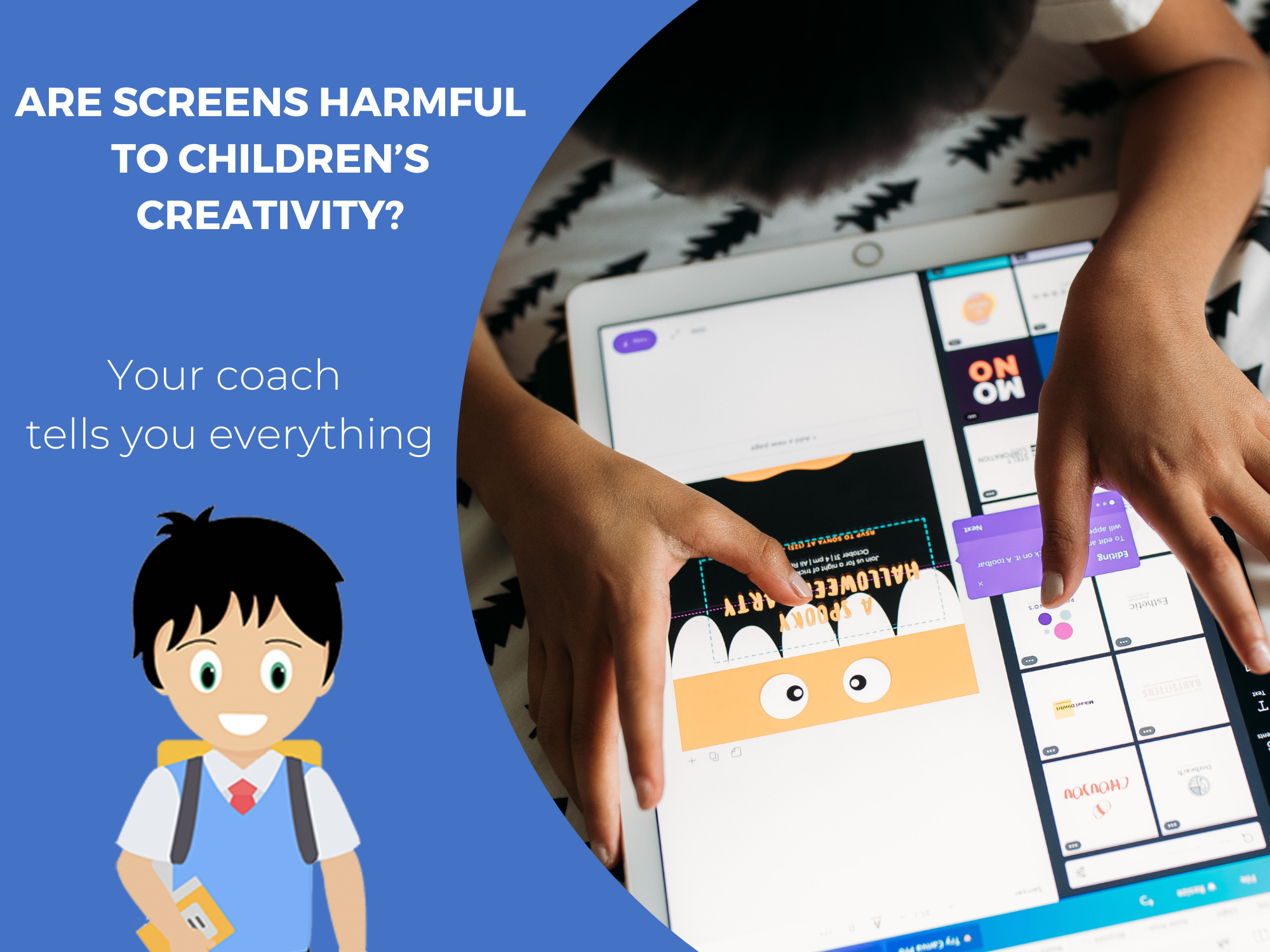 Are screens harmful to children's creativity? - DYNSEO