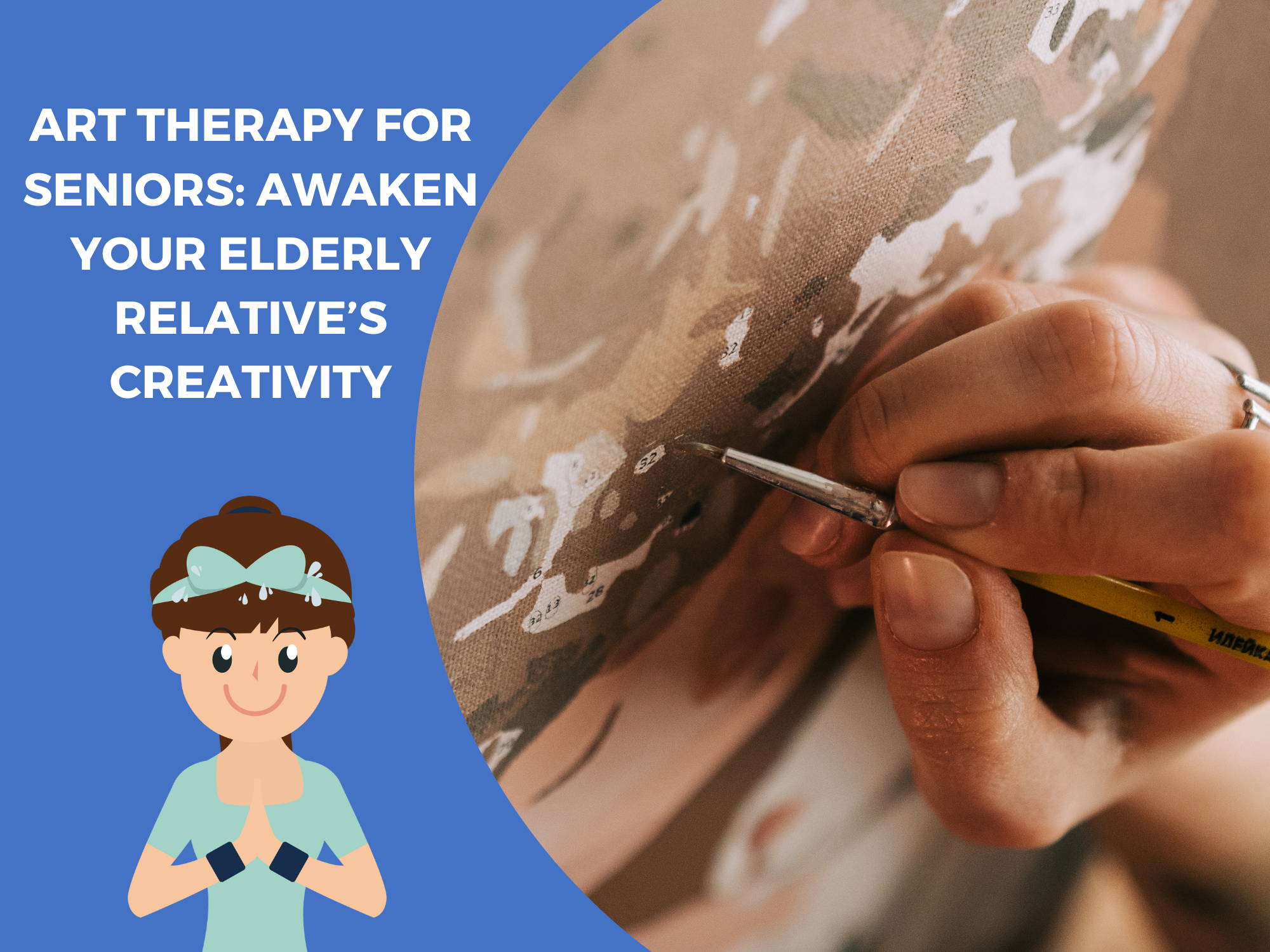 Art therapy for seniors: awaken your elderly relative’s creativity | DYNSEO