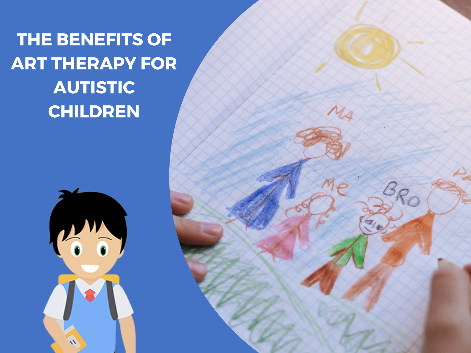 The benefits of art therapy for autistic children | DYNSEO
