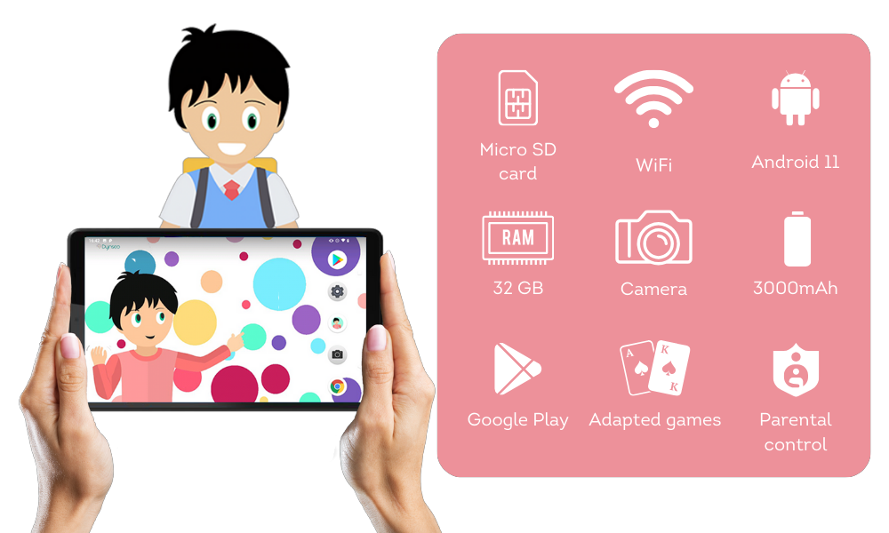 Educational tablet – autistic child | DYNSEO