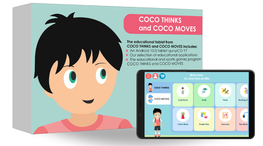 Educational tablet – autistic child | DYNSEO