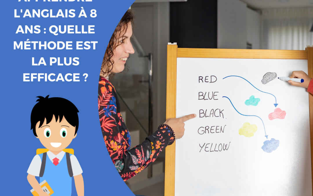 Apprendre l'anglais à 8 ans : La méthode la plus efficace