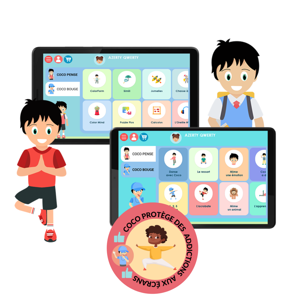 La tablette pour enfants COCO - DYNSEO - Dynseo