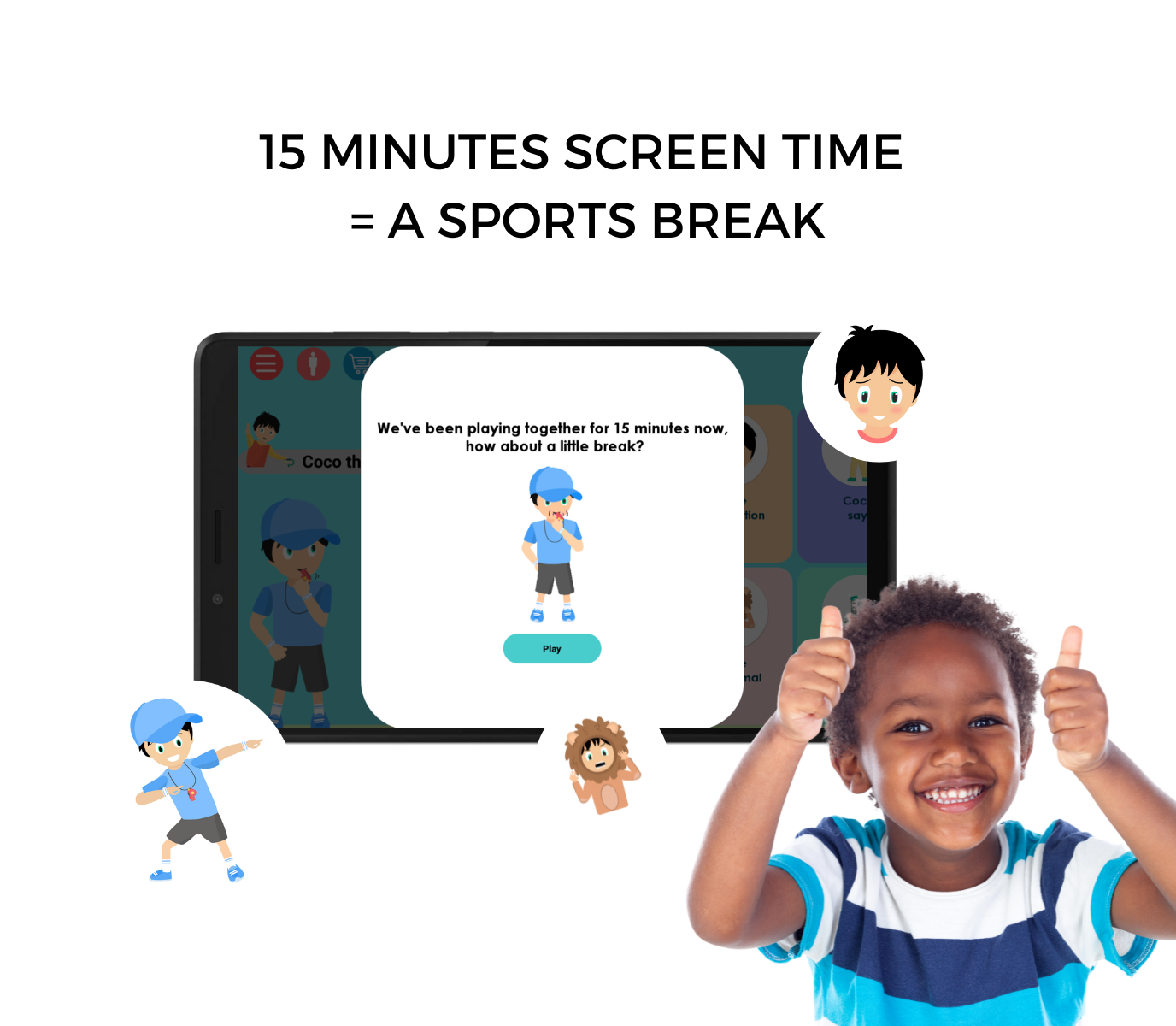 The Coco Thinks and Coco Moves educational tablet | DYNSEO