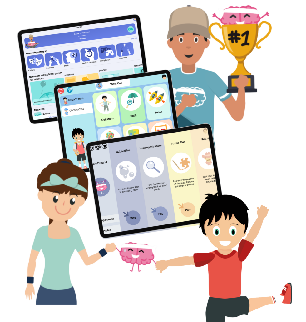 DYNSEO - Educational apps & brain training apps for all | DYNSEO, and your brain is a new hero!